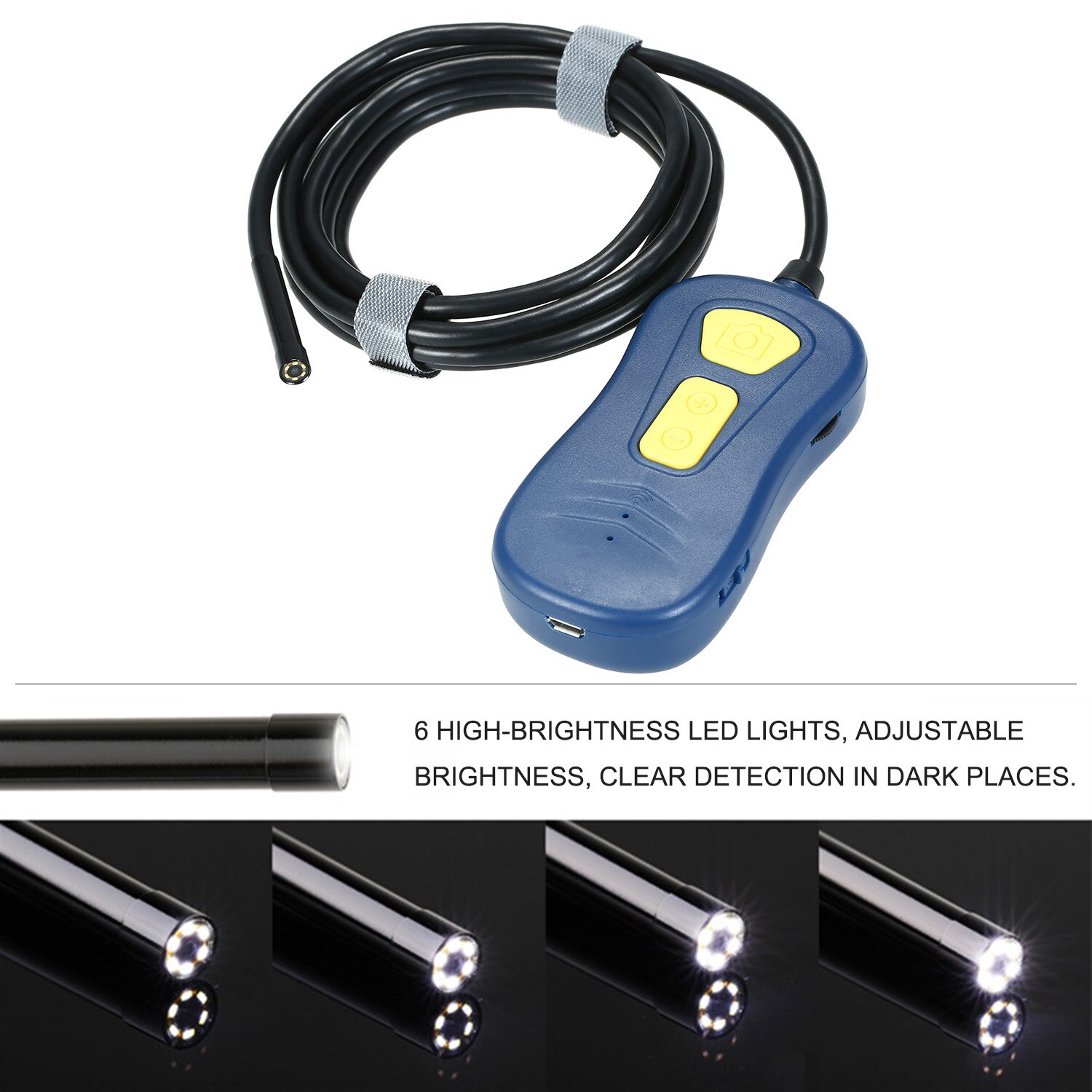 Draadloze Endoscoop WiFi Borescope Snake Camera IP... – Grandado