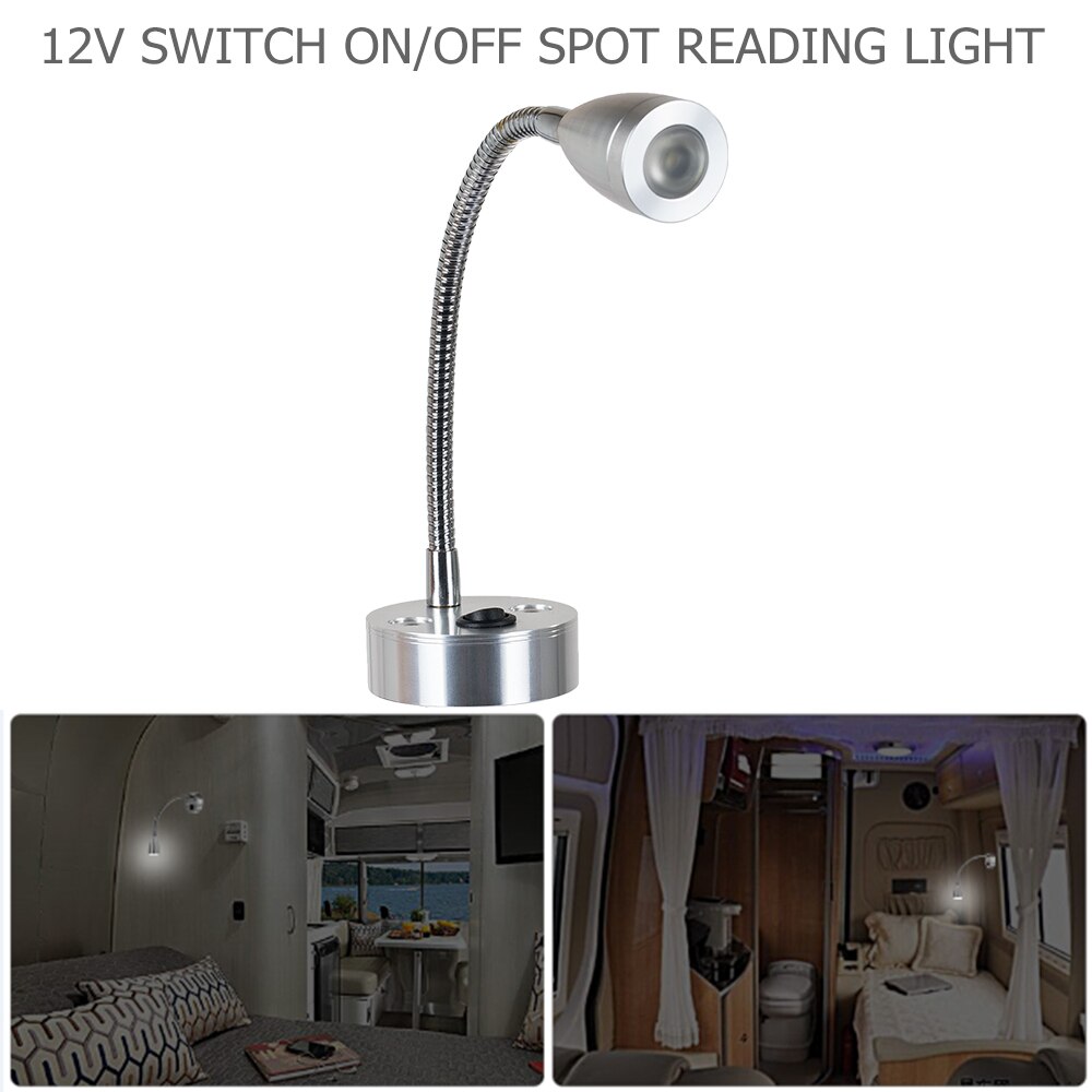 Indoor Leeslamp 12V Led Spot Leeslamp Schakelaar W... – Grandado