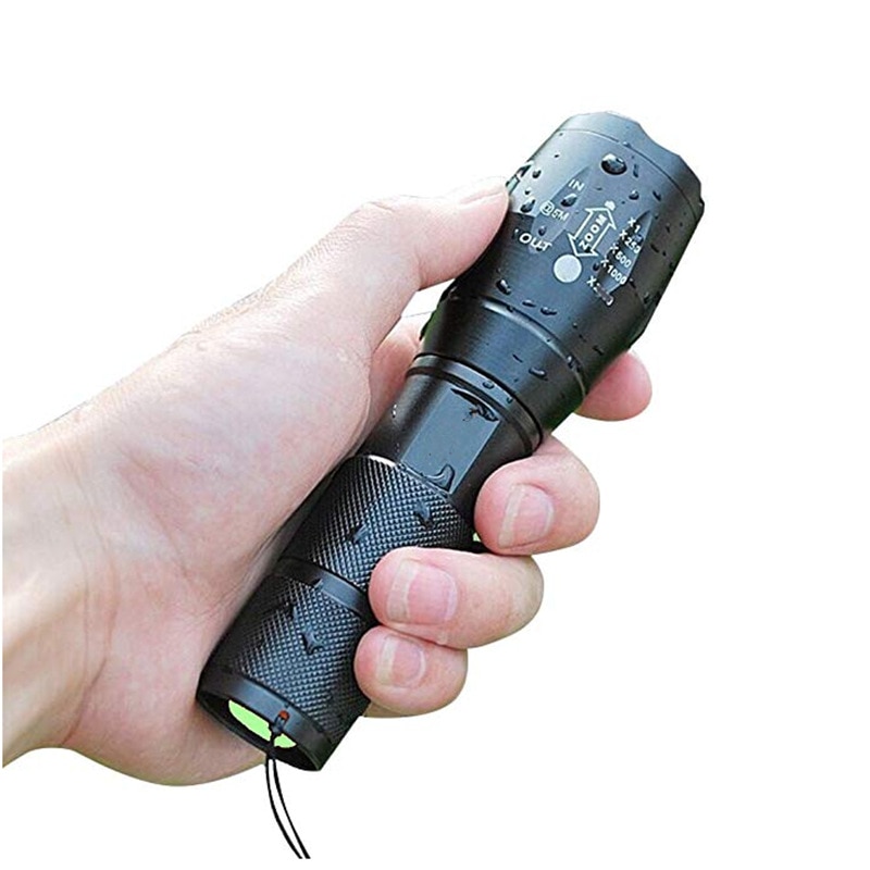Five-speed glare flashlight T6 glare rechargeable ... – Grandado