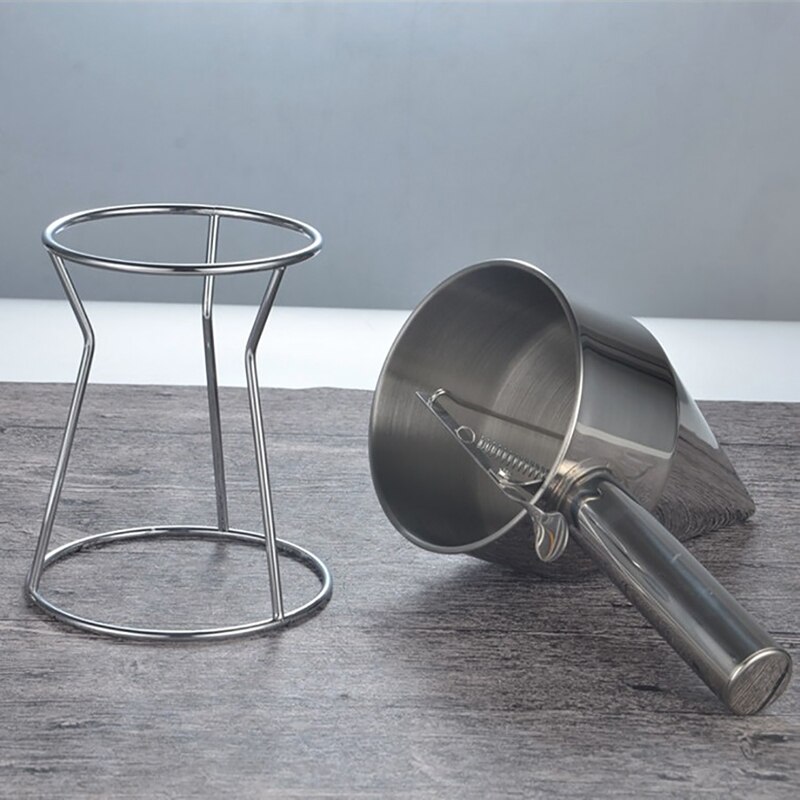 Stainless Steel Funnel Dispenser, With Rack, Cupca... – Grandado
