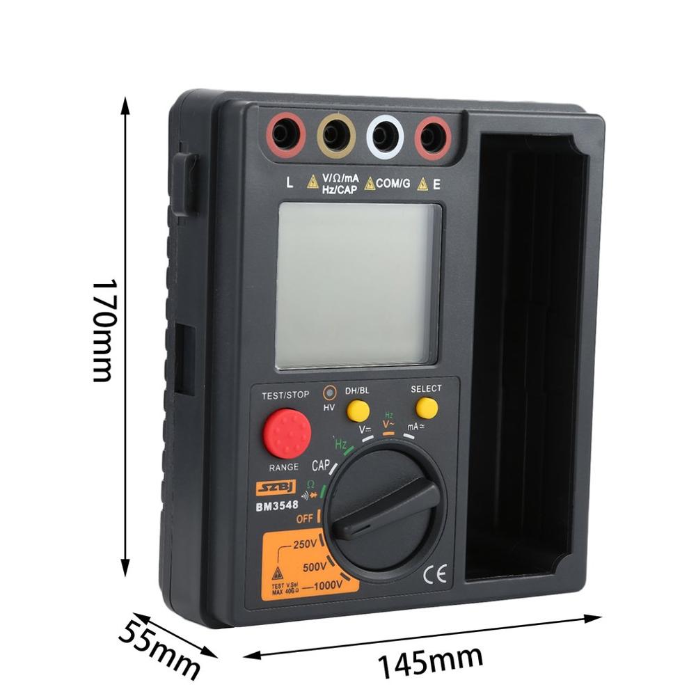 BM3548 1000V Resistance Meter 2 in 1 Digital Insul... – Vicedeal