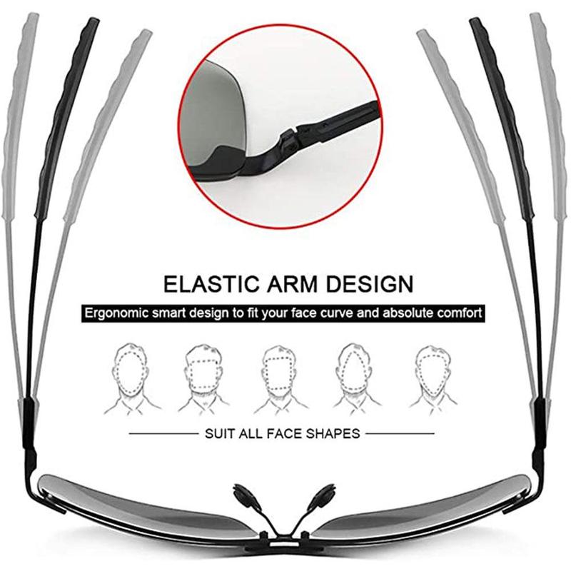 Polarized sunglasses intelligent color changing ni... – Grandado