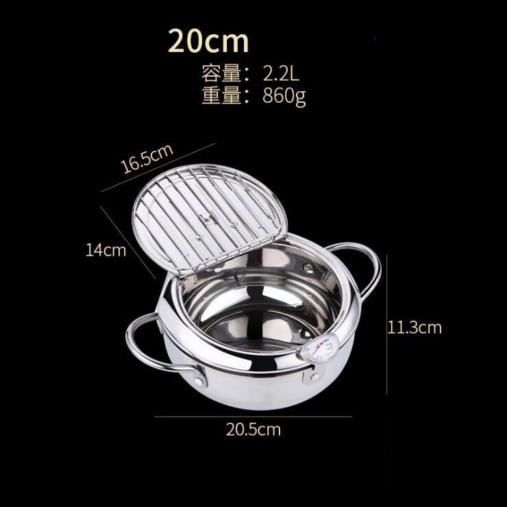 Kitchen Home Cooking Tools Deep Fryer Fried Chicke... – Grandado