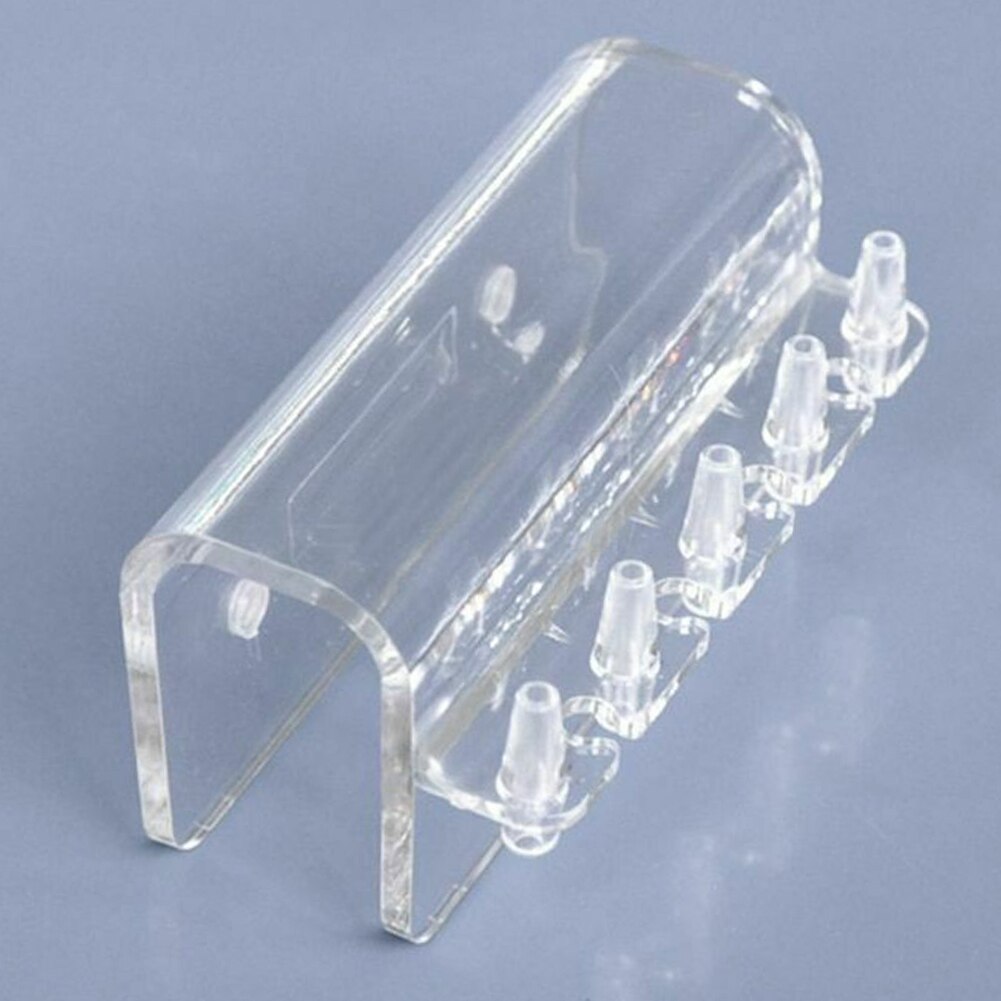 5 Tube Transparent Clamp Bracket Manifold Pipe Han... – Vicedeal