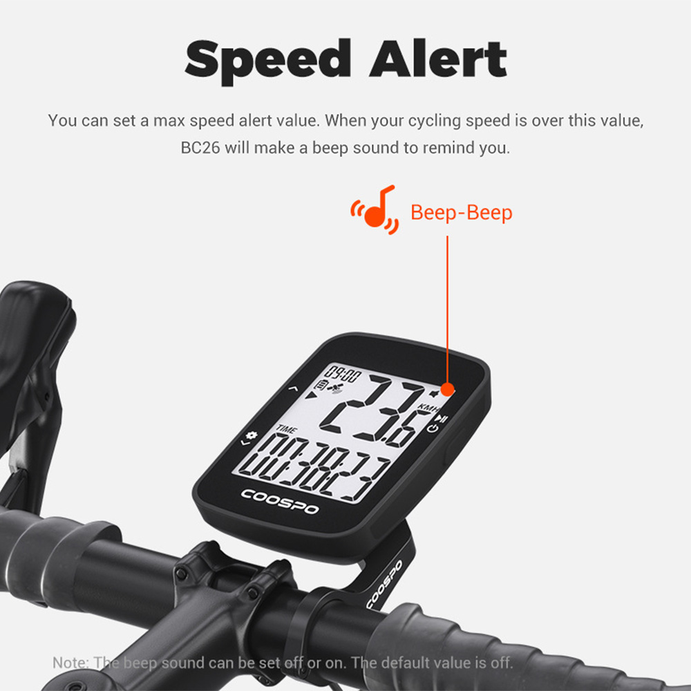 Coospo Bike GPS Computer Wireless Bicycle Computer... – Grandado
