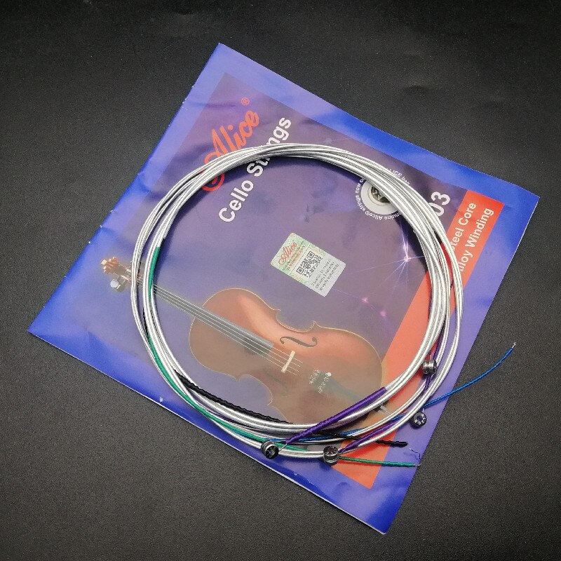 Alice A803 Cello Snaren Steel Core Nickel Silver W... – Vicedeal