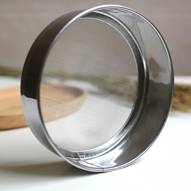 Rvs Tarwe Meel Zeef Deeg Pizza Brood Colanders Zev... – Grandado