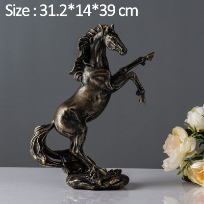 Europese Archaize Genteel Paard Standbeeld Vintage... – Grandado