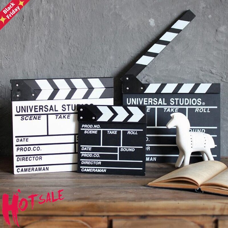 1 Pcs Director Video Scene Clapperboard Clapper Bo... – Grandado