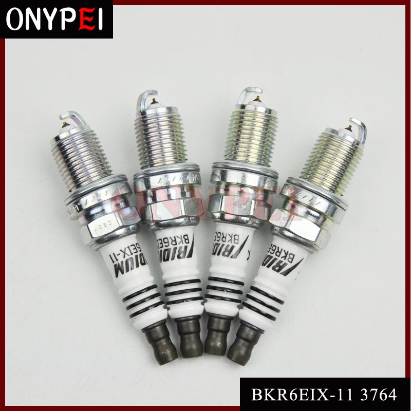 4x Iridium Spark Plug BKR6EIX-11 3764 For Toyota L... – Grandado