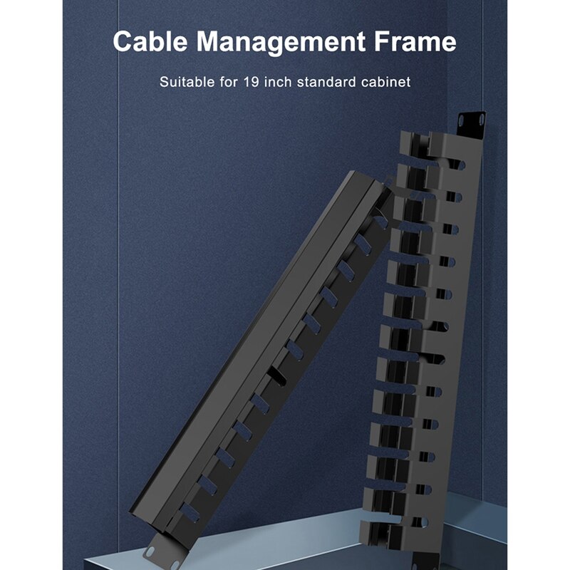 ! 19-Inch Cabinet 12 Stalls 1U Network Rack Cable ... – Vicedeal