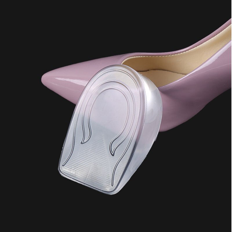 1Pair Soft Silicone Increase Heel Support Pad Gel ... – Vicedeal