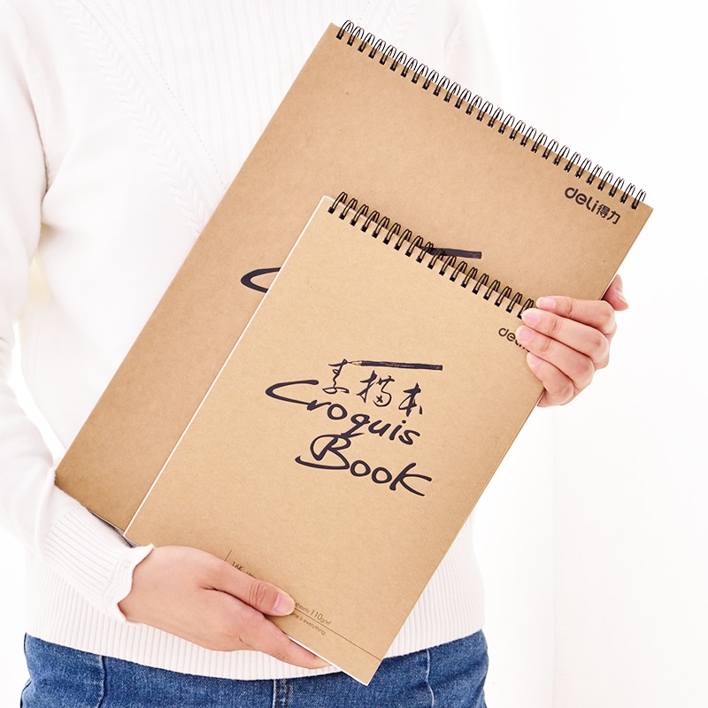 DELI Drawing Paper Artist Painting Drawing Paper P... – Grandado