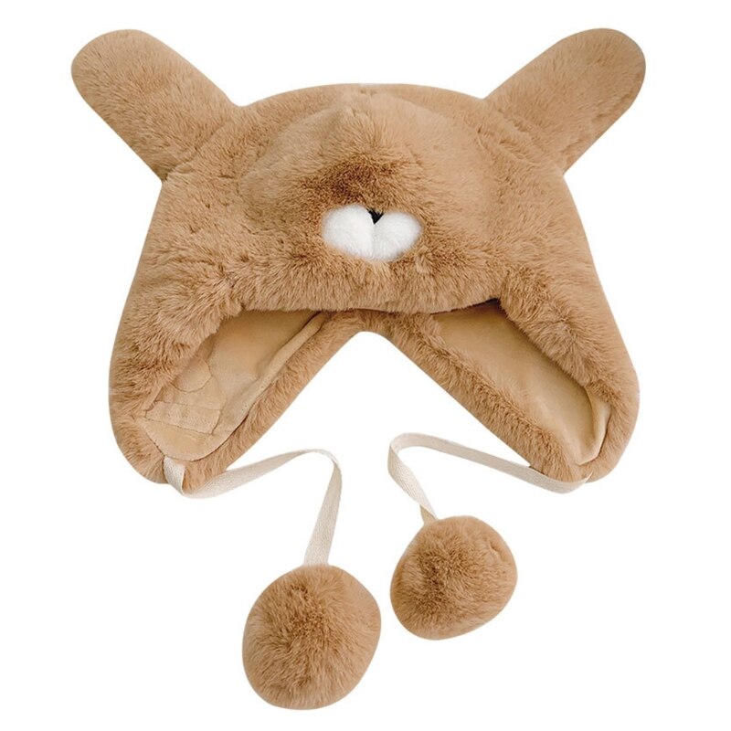 Women Winter Knit Beanie Hat Cute Rabbit Bunny Ear... – Vicedeal