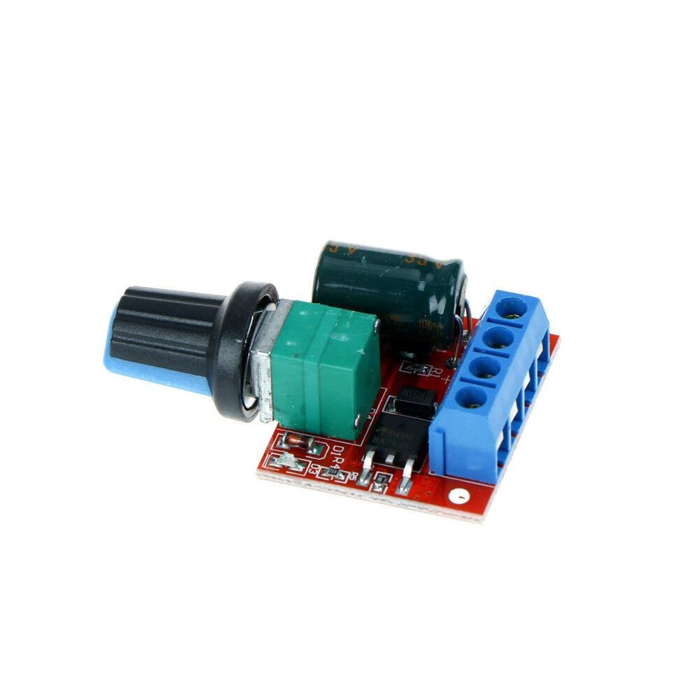 DC 5V 12V PWM DC Motor Speed Controller LED Dimmer... – Grandado