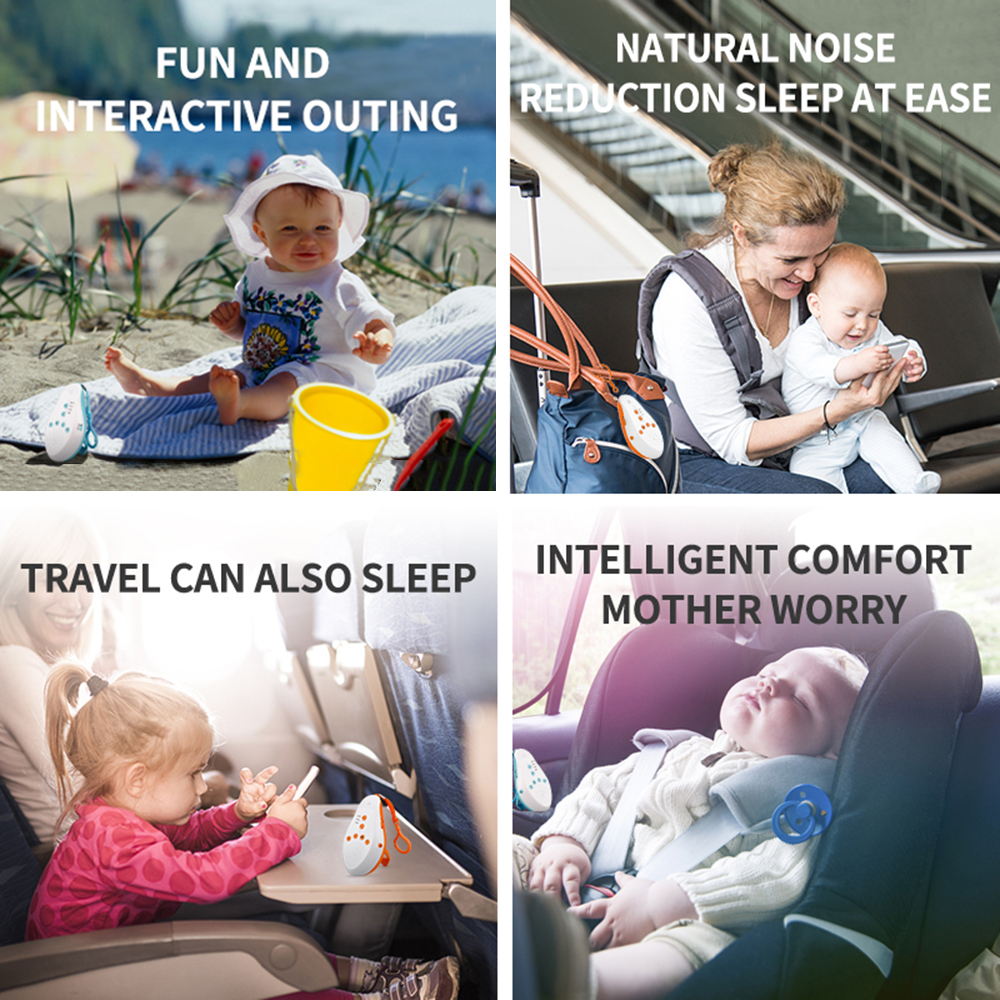 Baby White Noise Machine Portable Smart Sound Slee... – Grandado