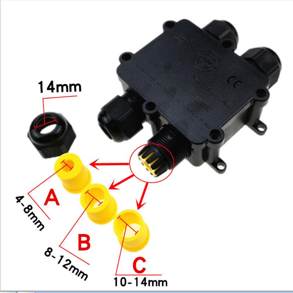 Junction Box IP68 Waterproof UV Sunproof Outdoor M... – Vicedeal