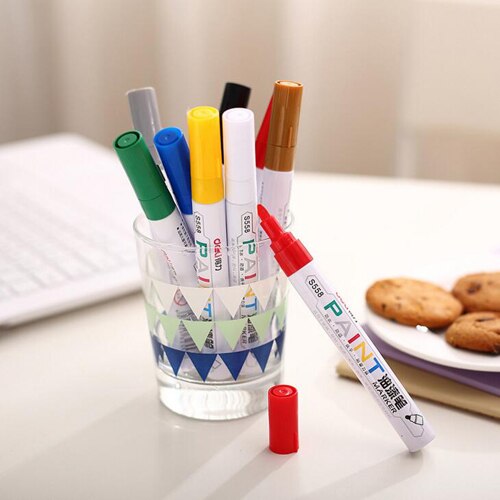 1PC Candy colored oil marker pens Stationary offic... – Grandado