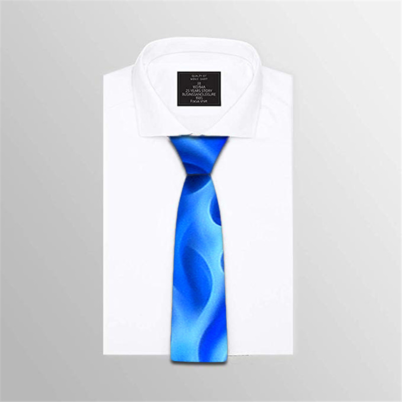 Printed Men's Tie Starry Sky Printing Festival Pol... – Grandado