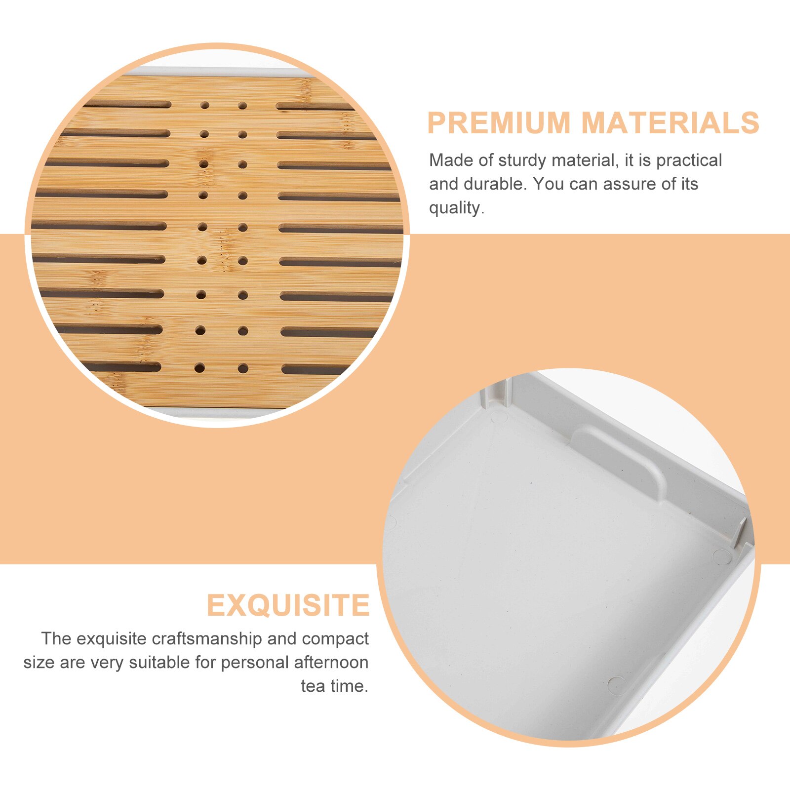 Japanese Style Tea Tray Rectangular Tea Set Holder... – Vicedeal