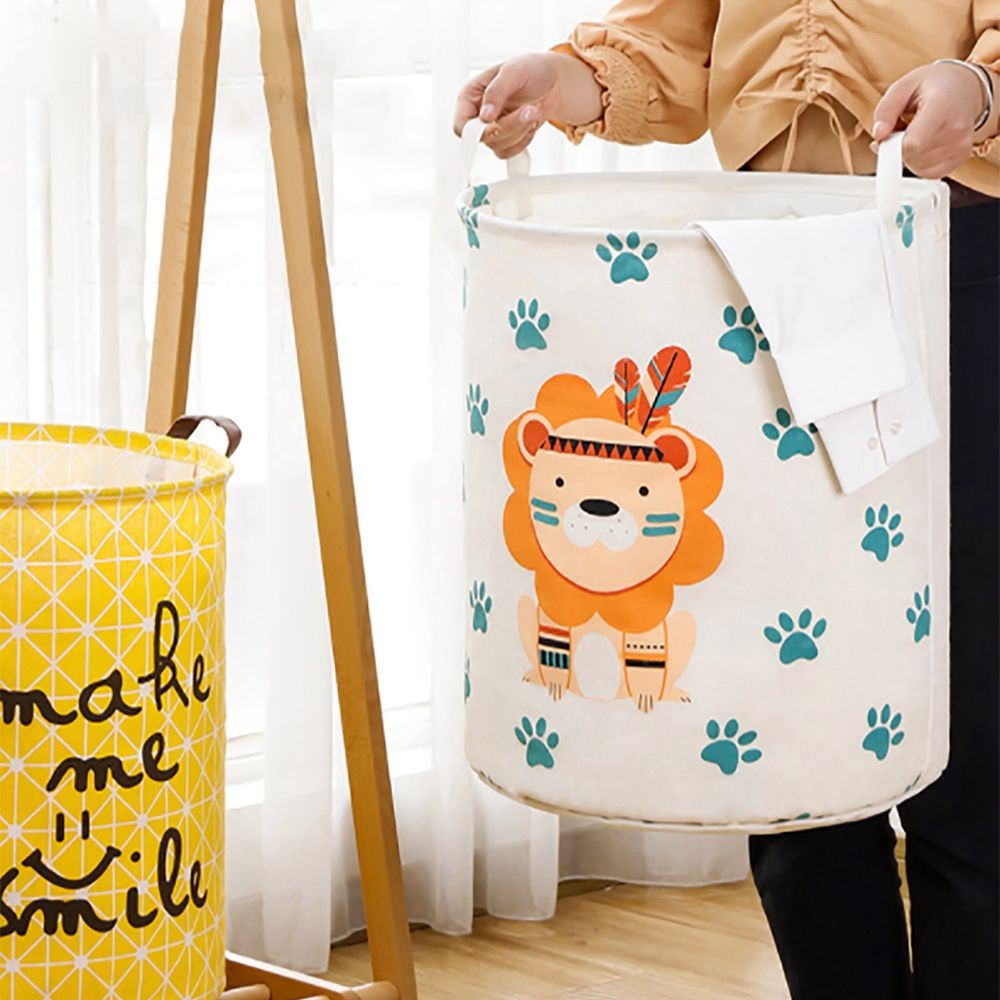 1Pc Large Capacity Round Collapsible Clothing Laun... – Vicedeal