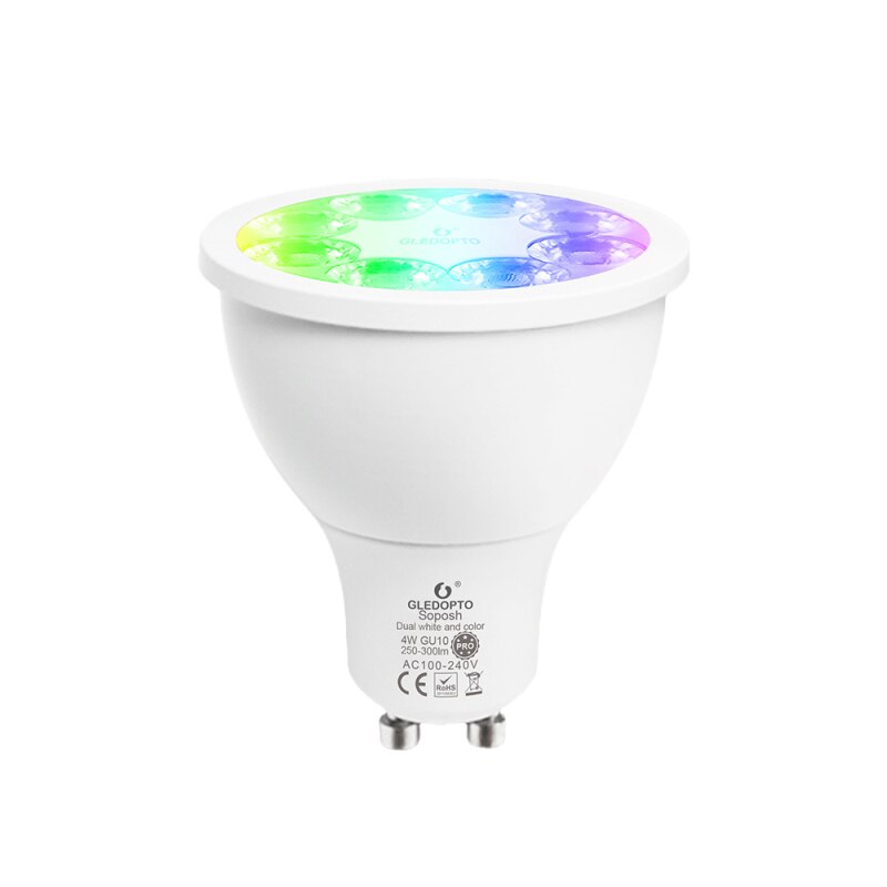 GLEDOPTO Zigbee Smart Led Spotlight 3.0 RGB+CCT GU... – Vicedeal