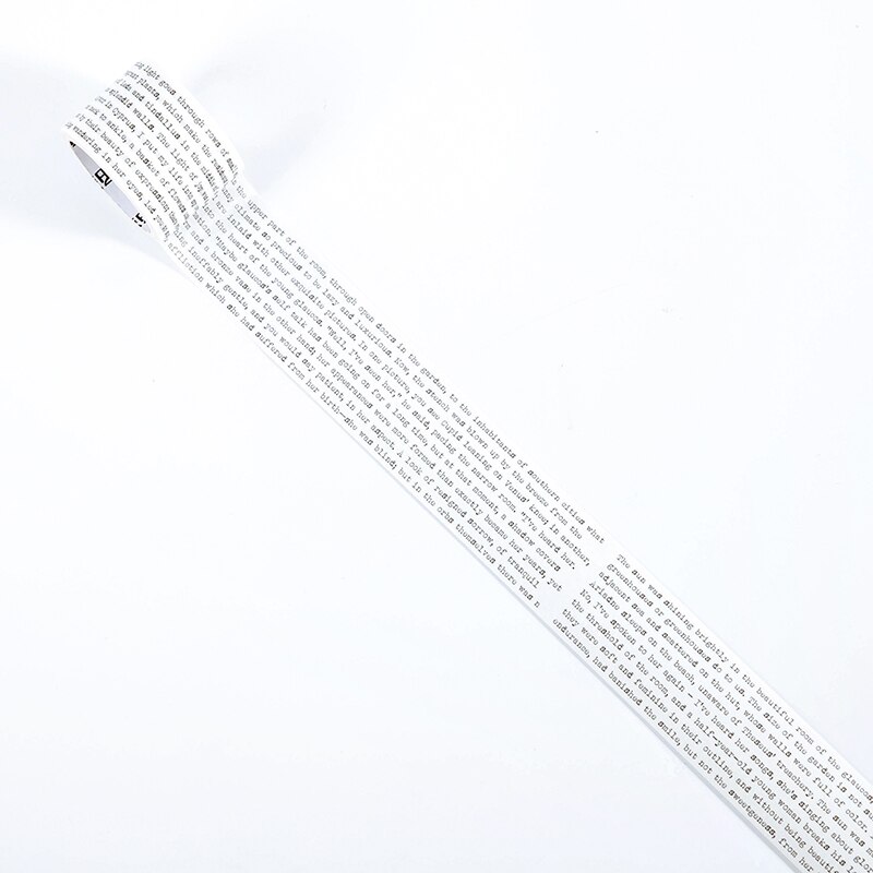 1pcs Simple English Words Washi Tape Decoration Sc... – Grandado