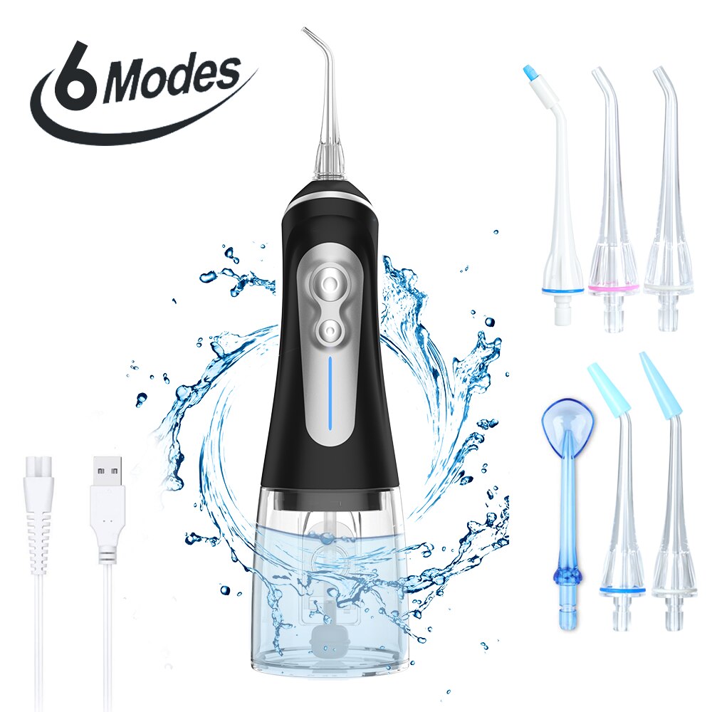 Bærbar 6 -tilstande oral irrigator usb genopladeli... – Grandado