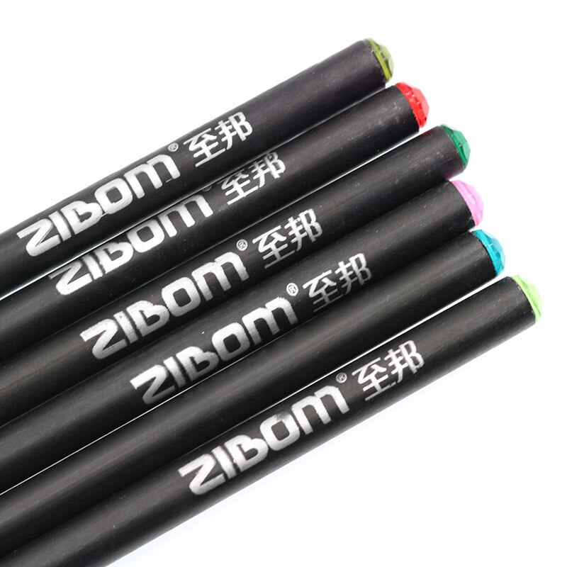 6pcs/Set Of Art Painter Black HB Pencils With Colo... – Grandado