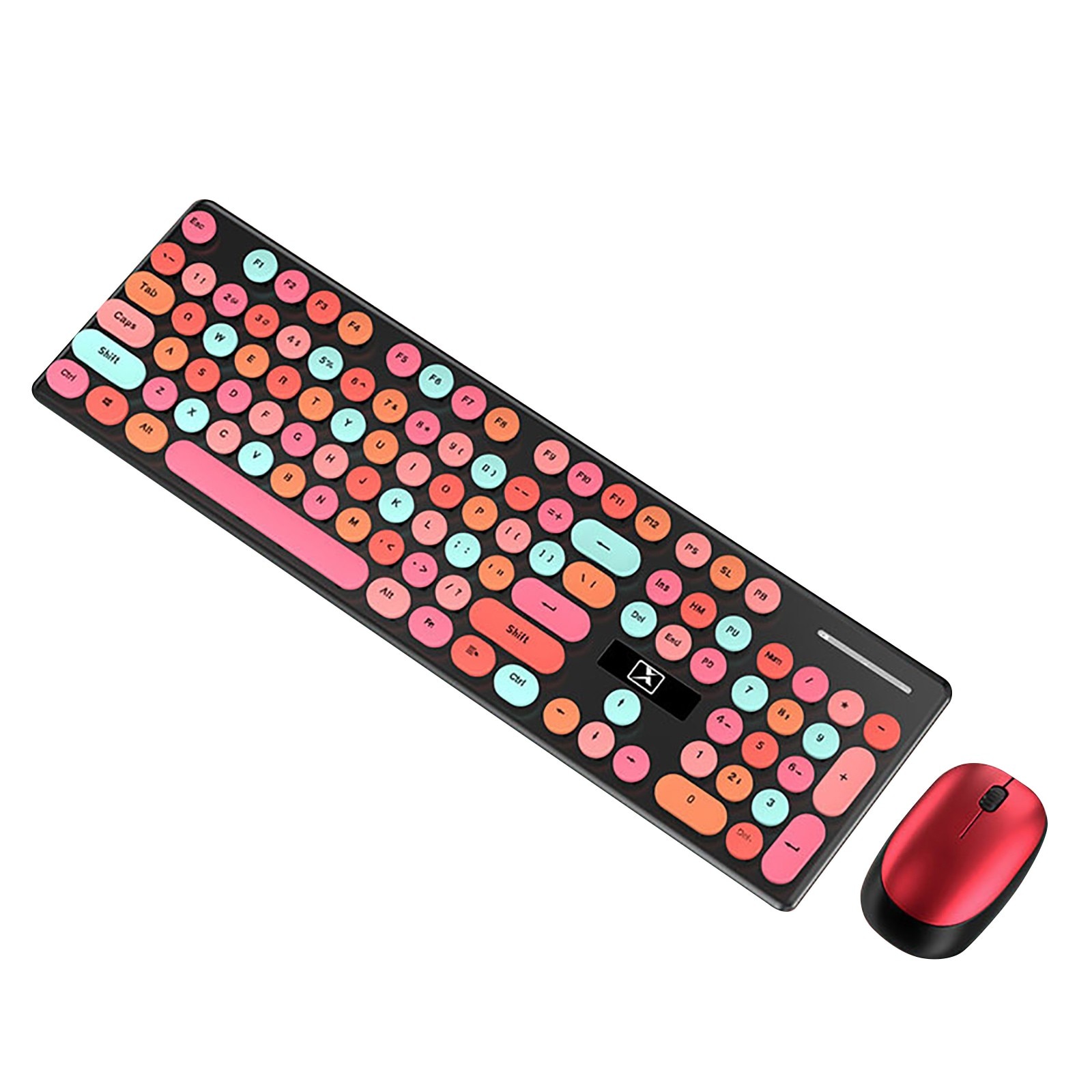 Wireless Keyboard And Mouse Set 2 4g Wireless Sile Grandado