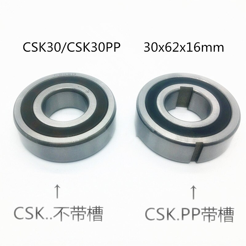 CSK30/CSK30PP 30x62x16mm Backstops One way Bearing... – Vicedeal