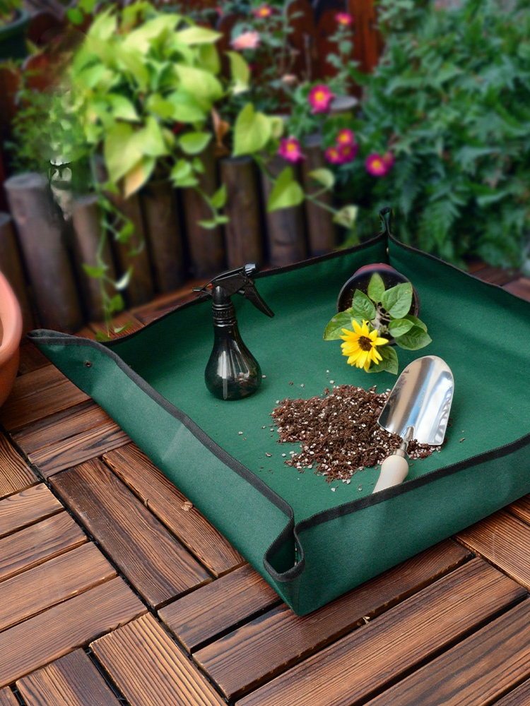 Green Plant Turn Basin Change Soil Flower Mat Oper... – Vicedeal