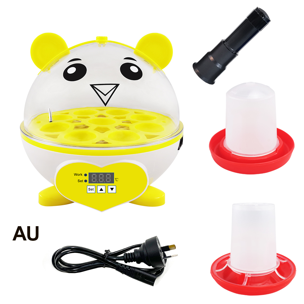 Mini 9 Eggs Incubator Sets Incubation Egg Tester f... – Grandado