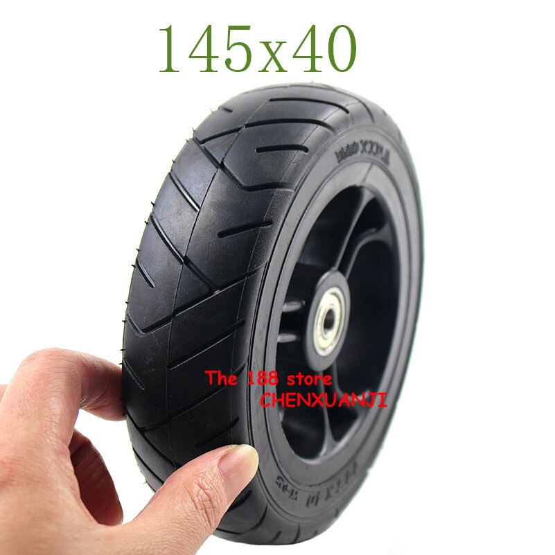 145x40 solid tyre with plastic hub 6 inch airless ... – Grandado