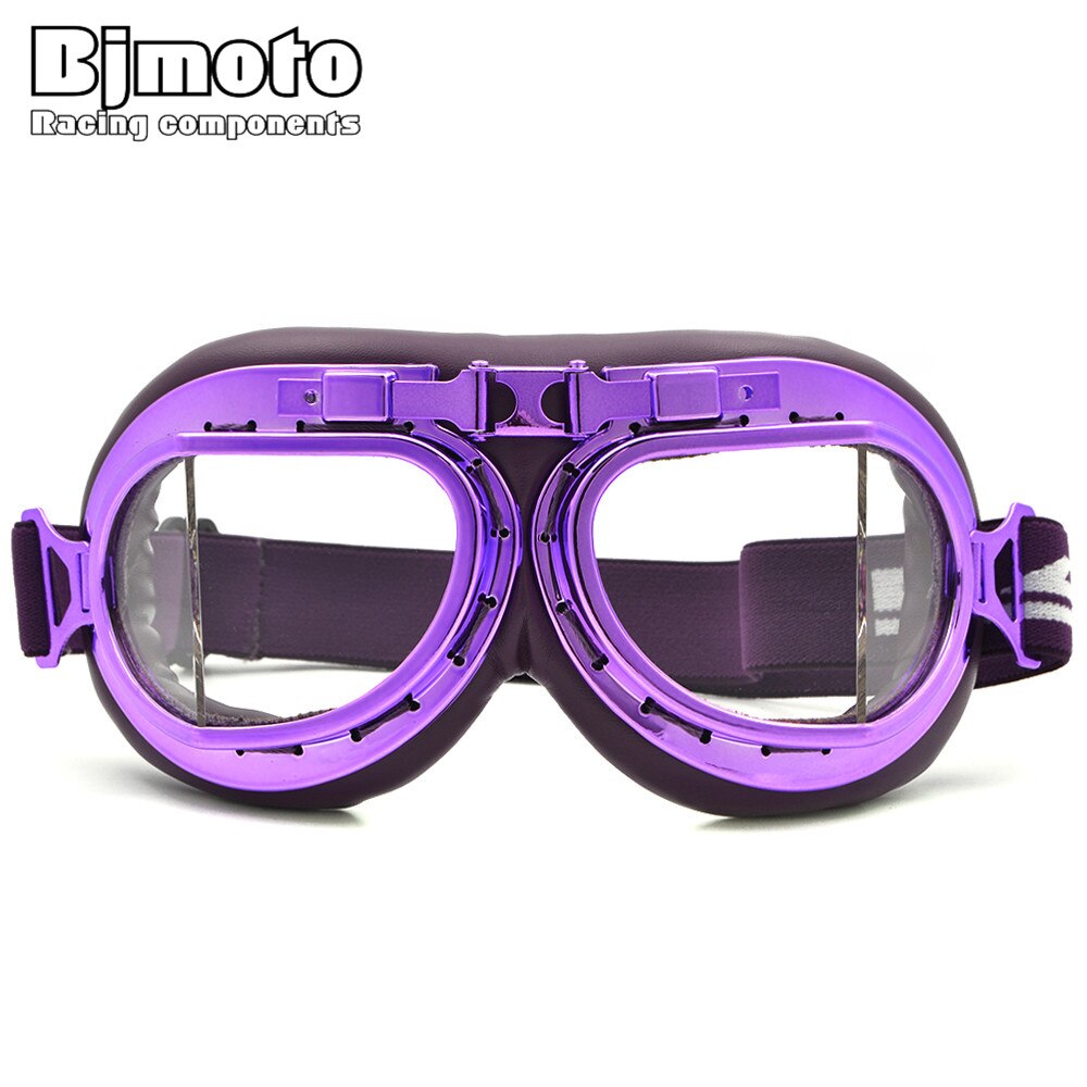 BJMOTO Vrouwen Kind Fietshelm Vintage Piloot Biker... – Vicedeal