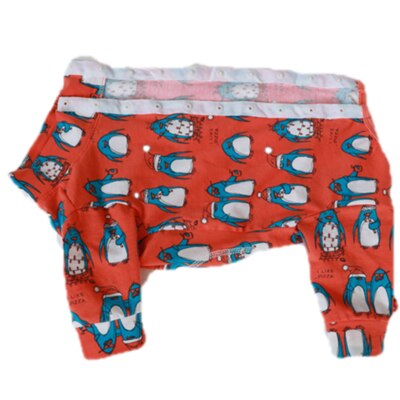 Kæledyrshund jumpsuit tyndt bomulds hvalpetøj besk... – Vicedeal