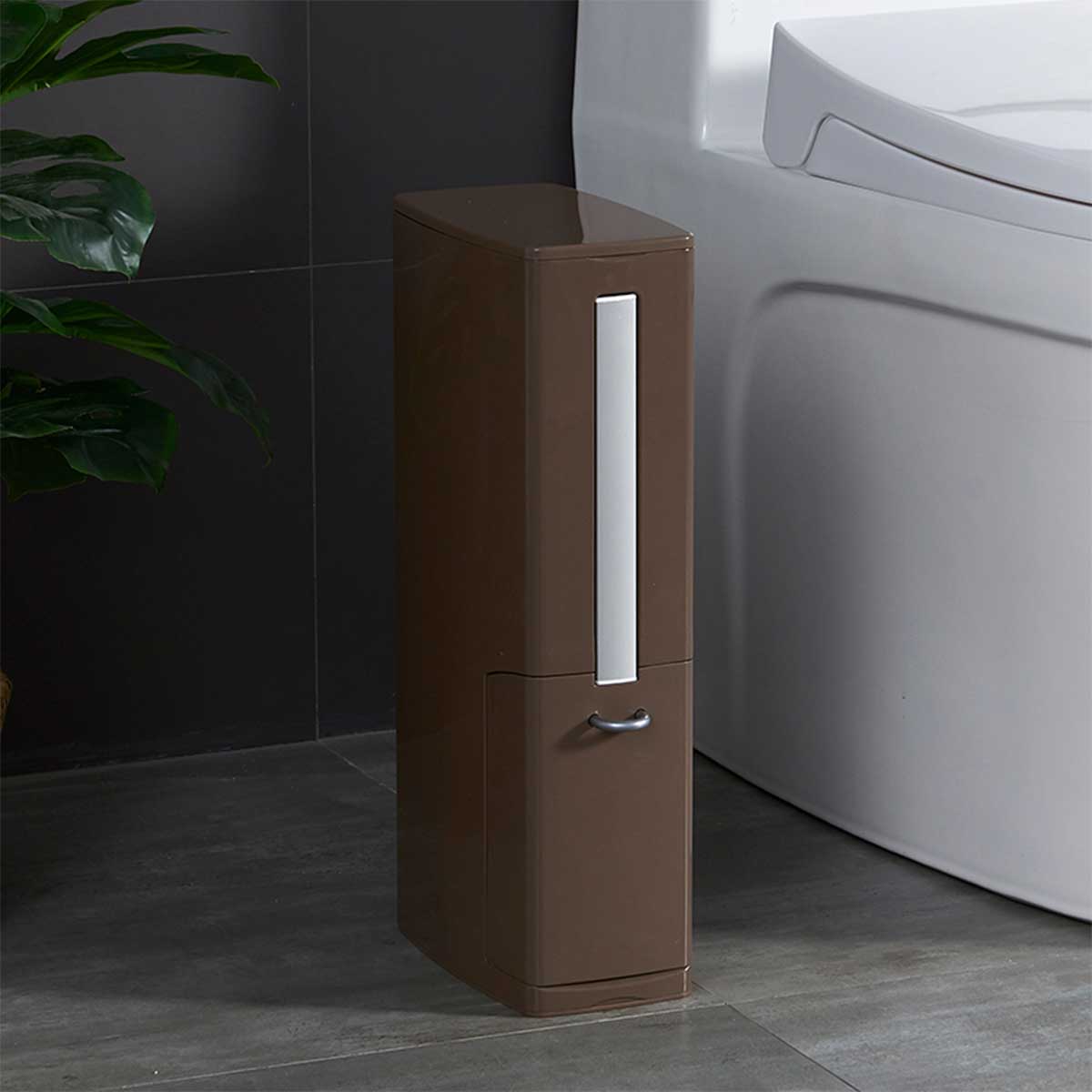 Household Bathroom Integrated Trash Can Simple Mul... – Vicedeal