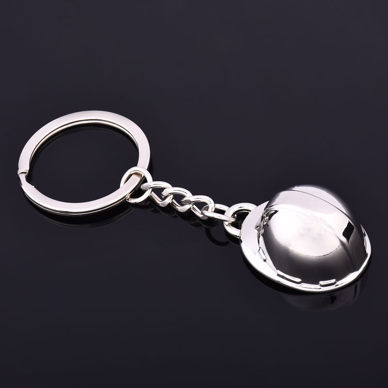 building worker safety helmet keychain novelty key... – Vicedeal