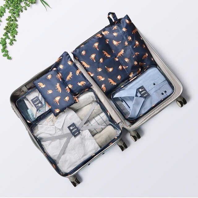 Cosyde 7 Stks/set Travel Organizer Koffer Kleren A... – Grandado
