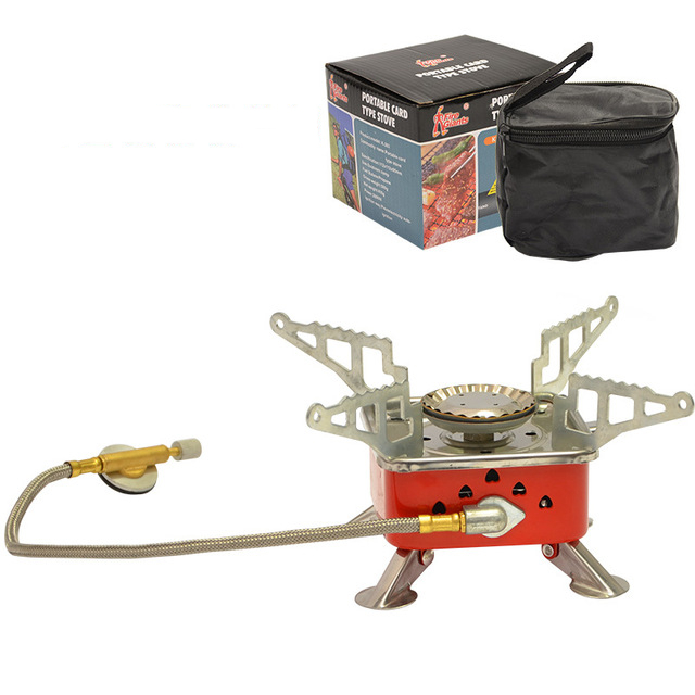 Mini Portable Foldable Camping Stove Long Gas Tank... – Grandado