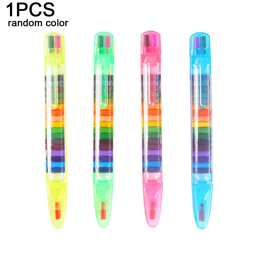 20 Colors Crayon Student Drawing Color Pencil Mult... – Vicedeal