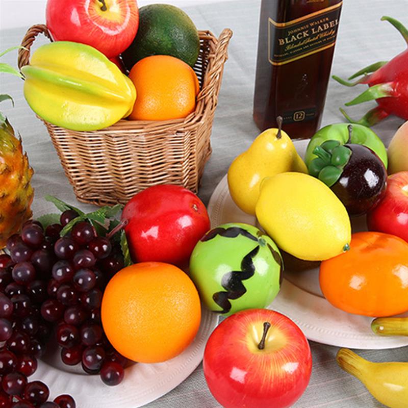 12Piece Lot Festive Supplies Artificial Decor Frui... – Grandado