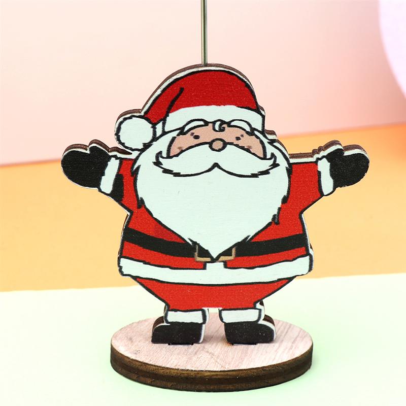 4Pcs Christmas Card Holder Santa Claus Message Fol... – Vicedeal