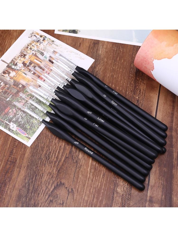 15Pcs Miniatuur Verf Borstel Set Professionele Nyl... – Grandado