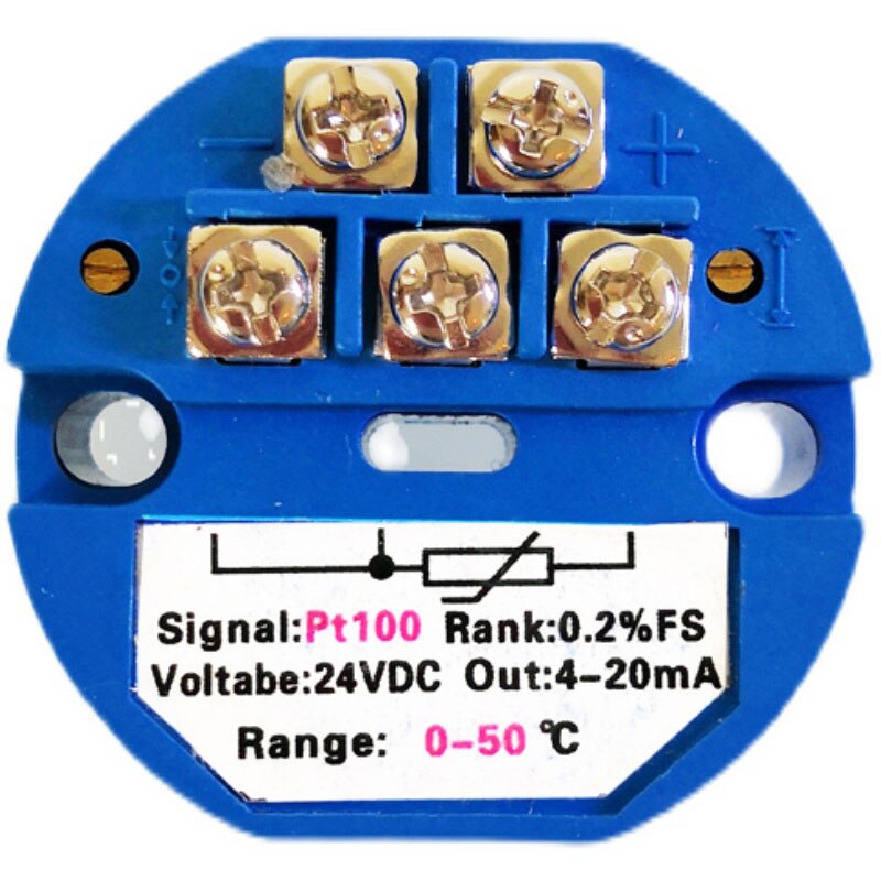 RTD pt100 temperature transmitter sensor module Th... – Grandado