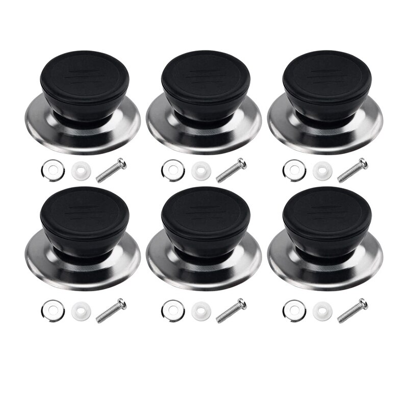 Praktische 6 Sets Pot Deksel Knoppen, Keuken Kookg... – Vicedeal