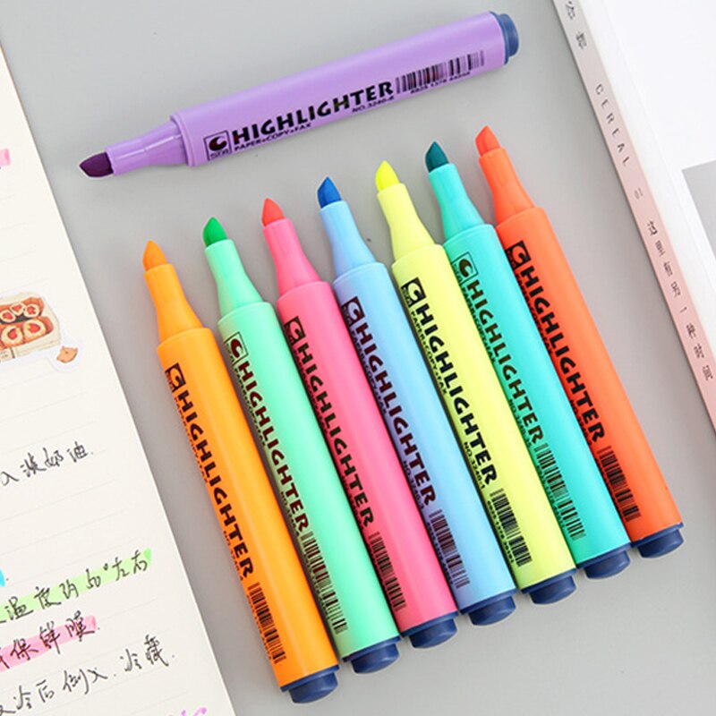STA Triangle Body Marker Pens Colorful Point Linin... – Vicedeal