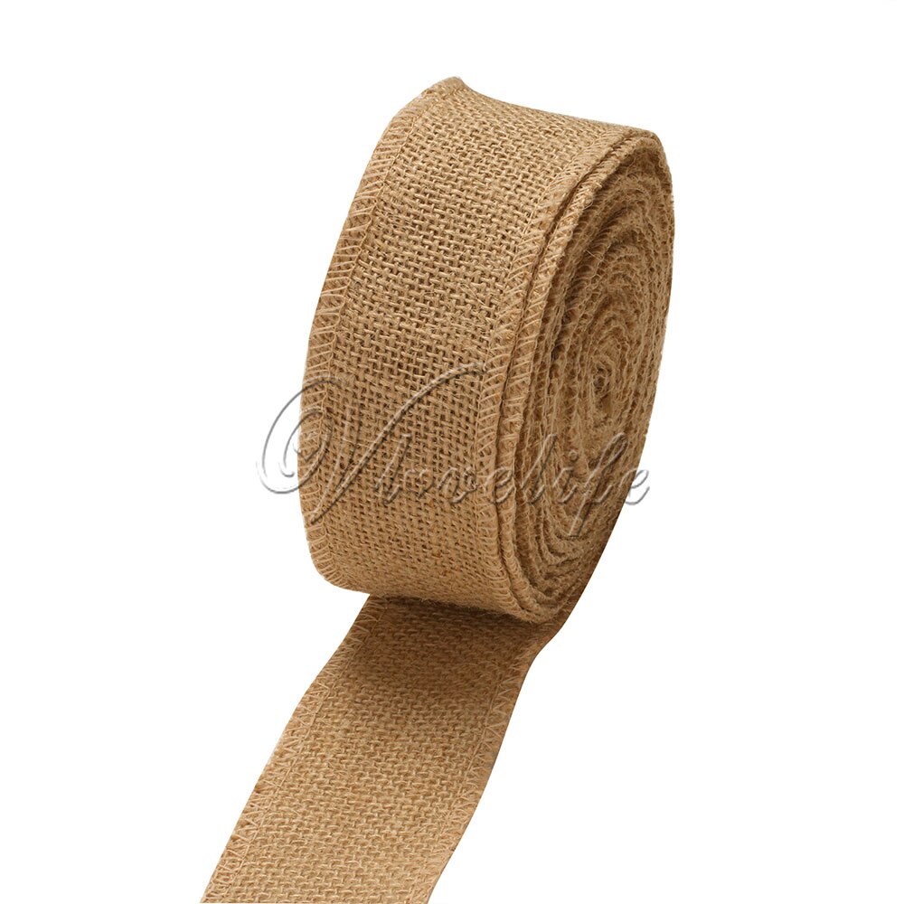 10Meter Natuurlijke Jute Jute Stof Jute Roll Hessi... – Vicedeal