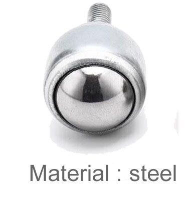 Screw universal bearing / ball / wheel,Carbon stee... – Grandado