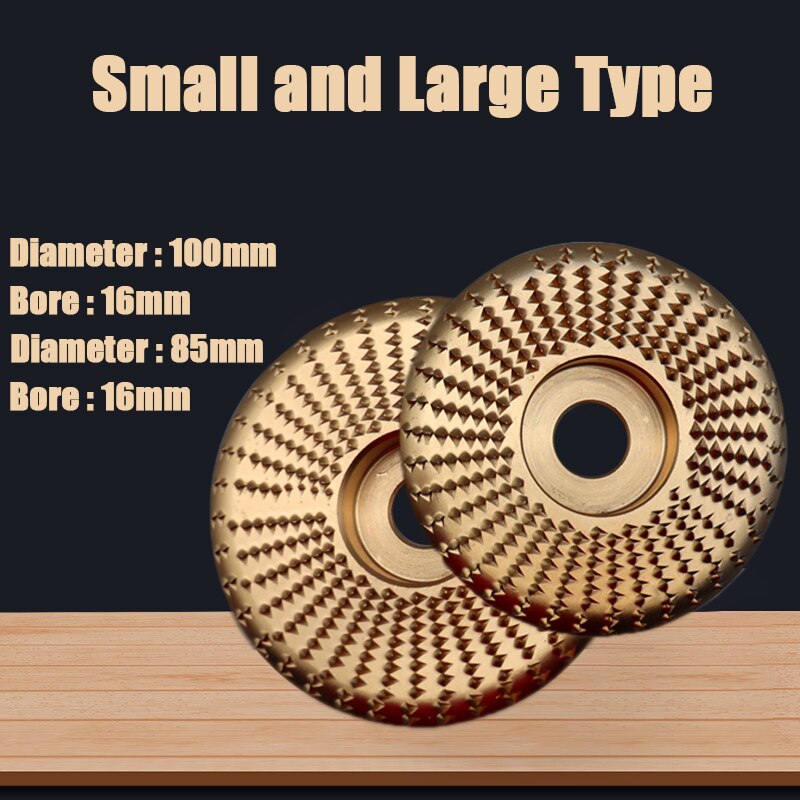 2pcs Plat-Arc Wood Grinding Polishing Wheel Rotary... – Grandado